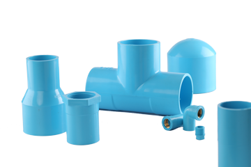PVC pipes and fittings Can be used both for industrial and interior work